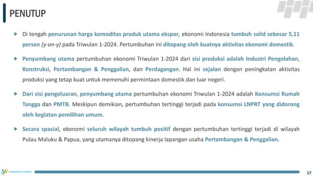 Materi Presentasi Berita Resmi Statistik (BRS) BPS Pusat tanggal 6 Mei 2024.pdf