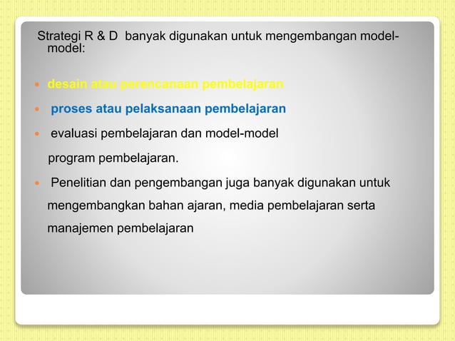 metode penelitian R & D | PPTX