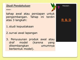 metode penelitian R & D | PPT