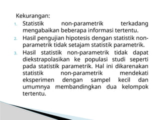 Materi Presentasi mengenai Statistik Non Parametrik_Bab 1.pptx