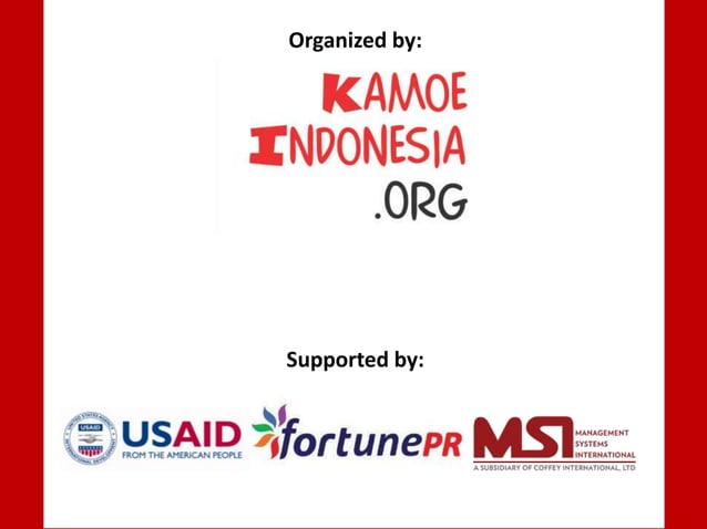 Materi presenter kampanye anti golput dan anti politik uang | PPTX