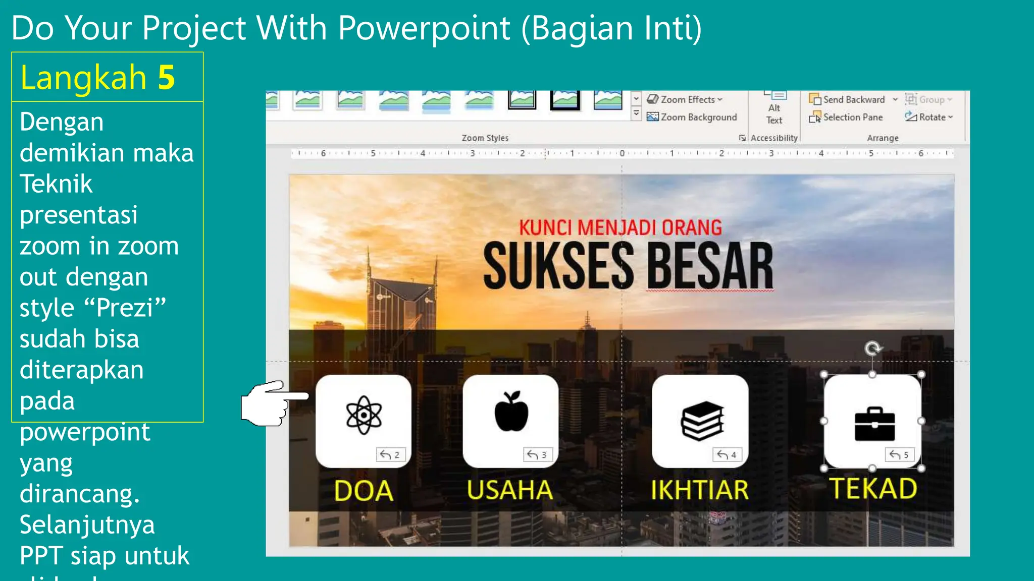 Materi Prezi ke-1.pptx for training in education | PPT