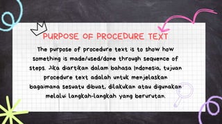 MATERI PROCEDURE TEXT SIMULASI CGP ANGK 10.pptx