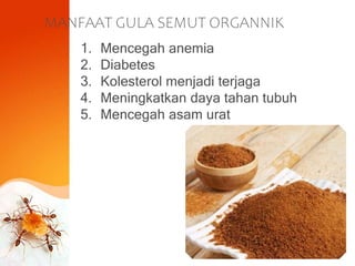 MATERI PRODUKSI GULA SEMUT.pptx