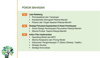 Materi Produk Tapera Pekerja Mandiri 2023 | PDF
