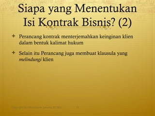 Materi Prof Hikmahanto Juwana Kontrak Dasar.ppt