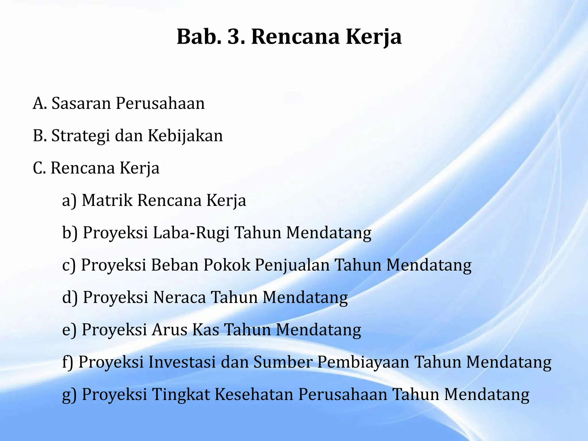 Materi Program Kerja BUMDes untuk kalangan Bumdes Kab. Brebes | PPTX