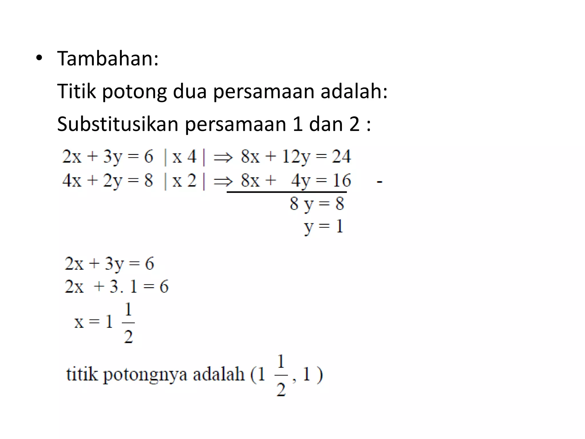 Materi program linear | PDF