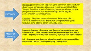 MATERI PROTOKOL DAN MC ( doc. 2022 ) oleh MBAK RIMA PROTOKOLER KAB ...