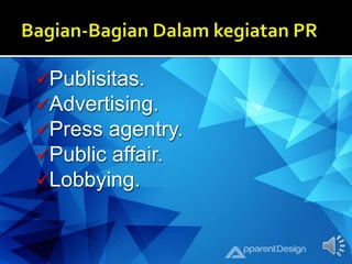 Materi psikom 11 public relations | PPTX