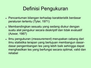 Materi psikometri ss | PPTX