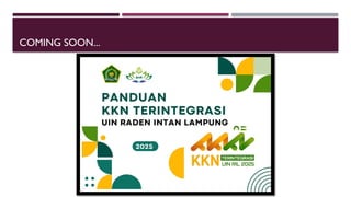 materi rapat koordinasi, dosen pemimpin lapangan | PPTX