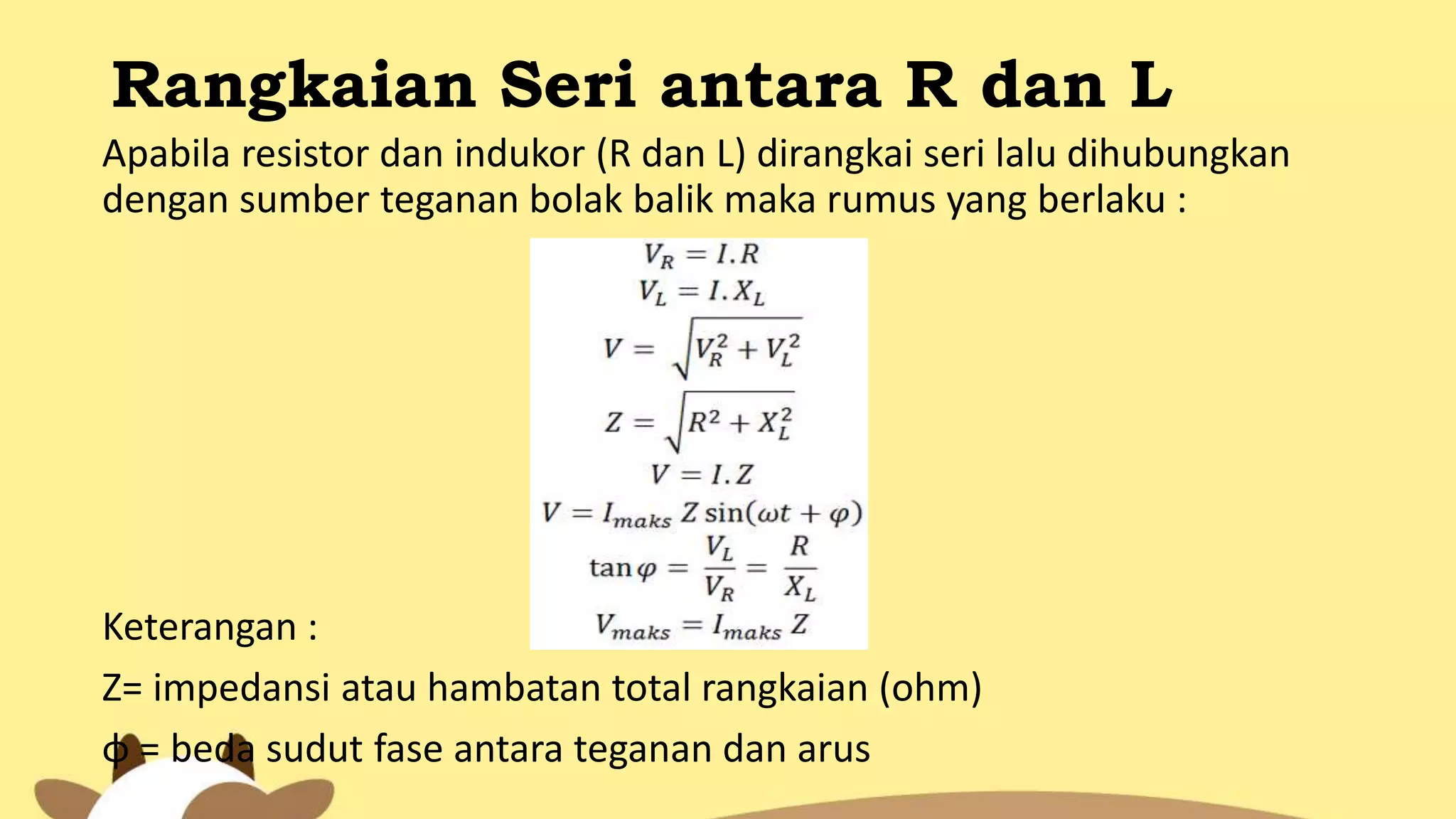 Materi Rangkaian Arus Bolak - Balik (AC) lengkap (kelas 12 SMA) | PPTX