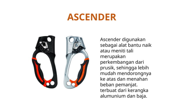 MATERI DASAR TEKNIK DAN PENGENALAN ALAT ROCK CLIMBING.pptx