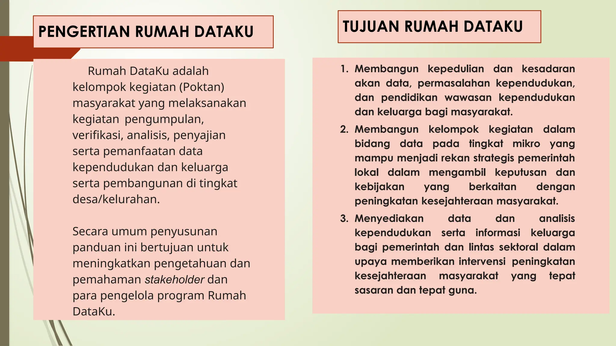 Rumah DataKu (Rumah Data Kependudukan) | PPTX
