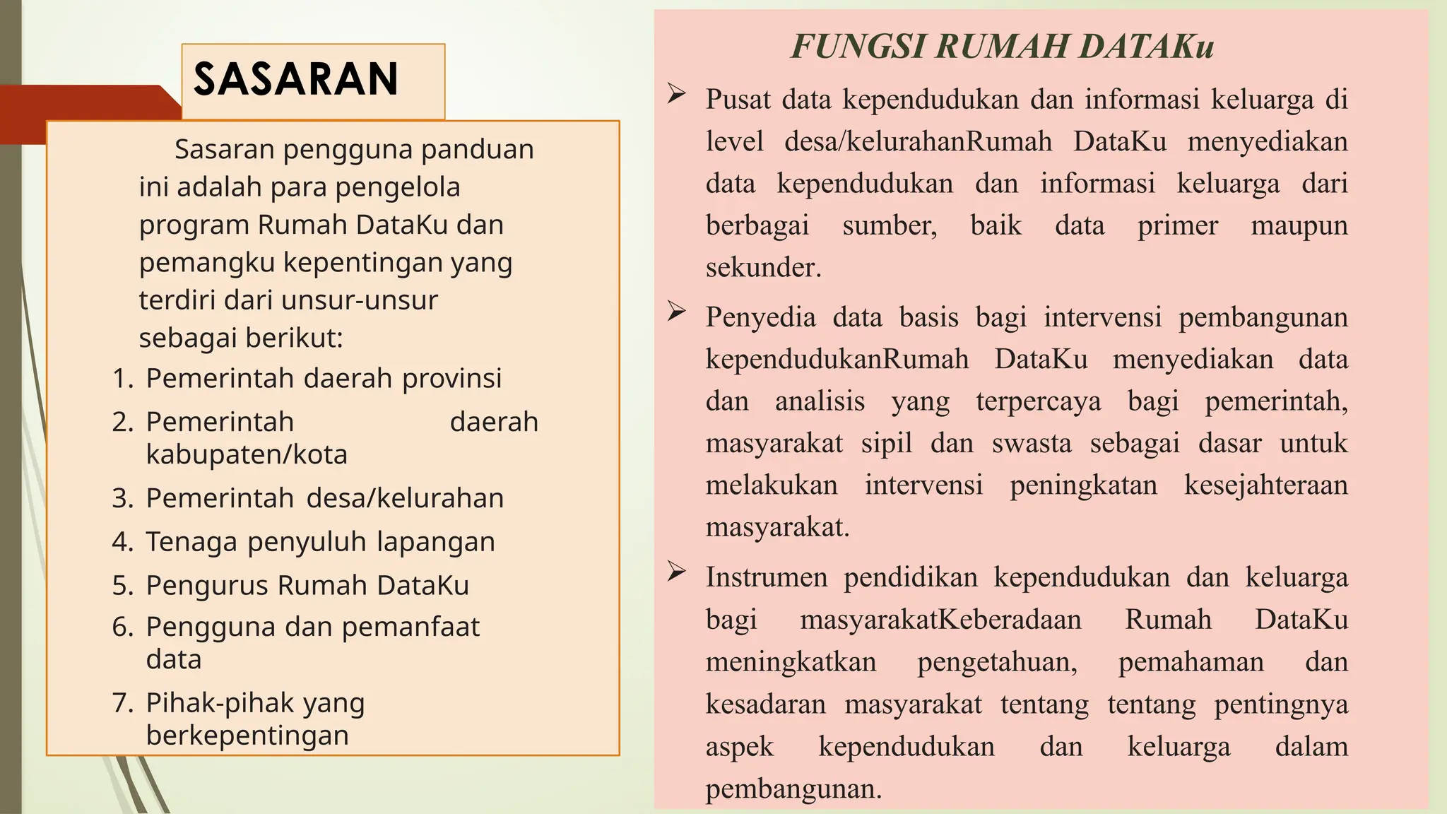 Rumah DataKu (Rumah Data Kependudukan) | PPTX