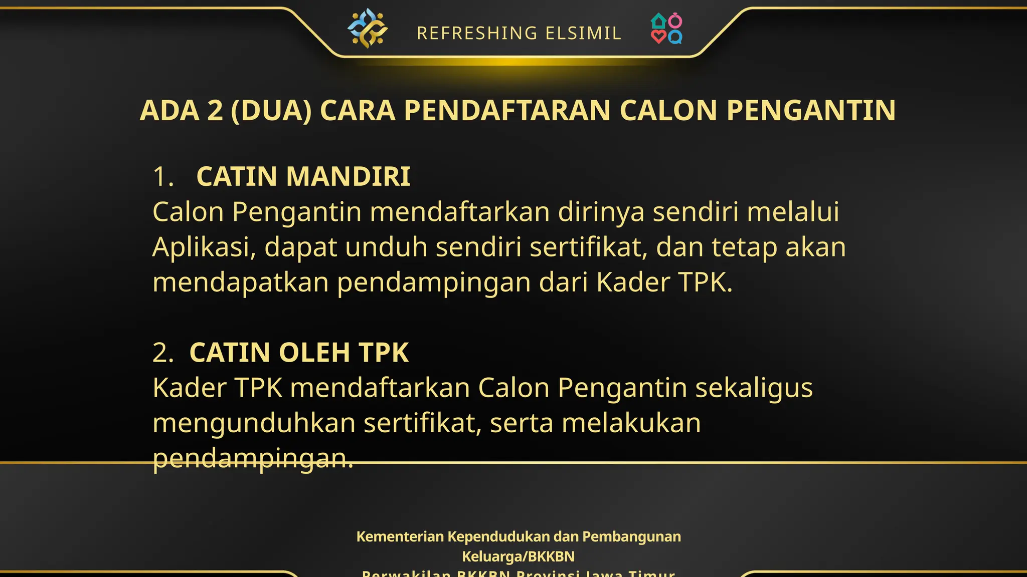 tata cara mengoperasikan aplikasi SIGA mobile Elsimil BKKBN | PPTX