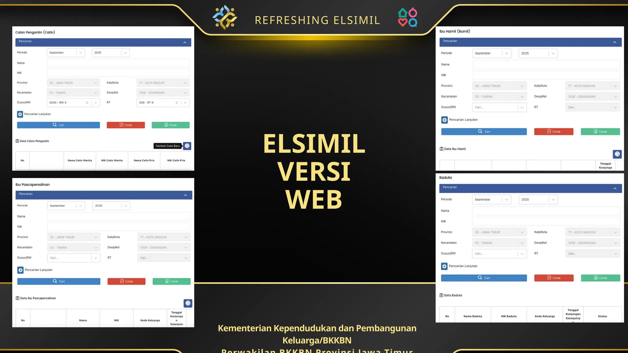tata cara mengoperasikan aplikasi SIGA mobile Elsimil BKKBN | PPTX