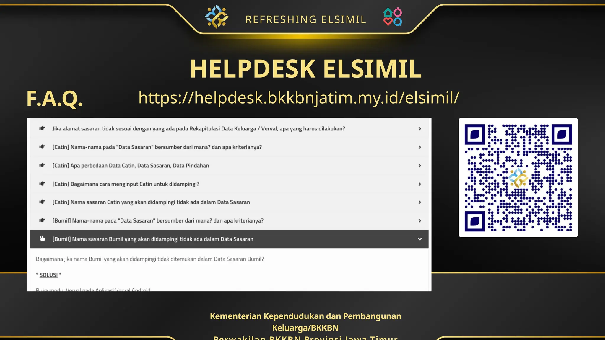 tata cara mengoperasikan aplikasi SIGA mobile Elsimil BKKBN | PPTX