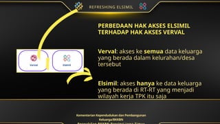 tata cara mengoperasikan aplikasi SIGA mobile Elsimil BKKBN | PPTX