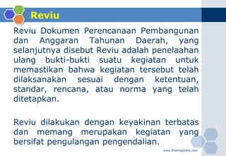 materi Reviu Rencana Kerja Anggaran dan KAK.ppt