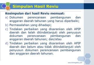 materi Reviu Rencana Kerja Anggaran dan KAK.ppt