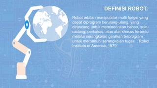 Materi robotika dan Mekatronika Mapel PSR | PPT