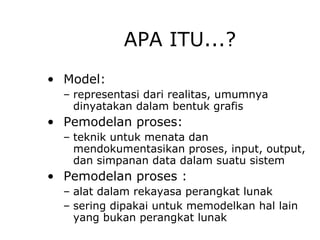 Materi rsi 7 permodelan proses | PPT