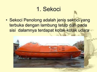 materi safety keselamatan di kapal saat terjadi keadaan darurat | PPT