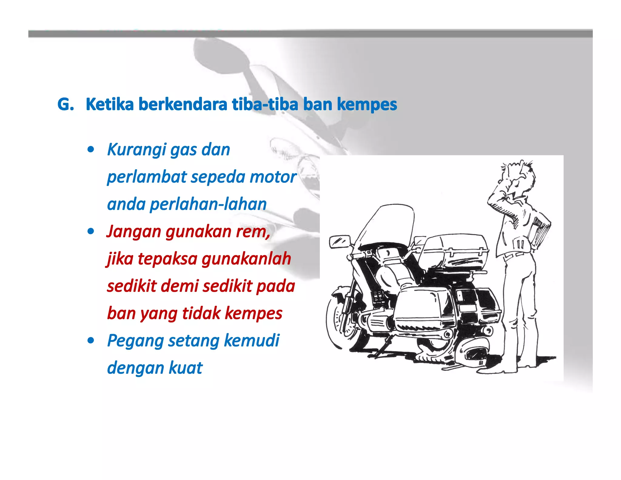 Materi safety riding | PDF