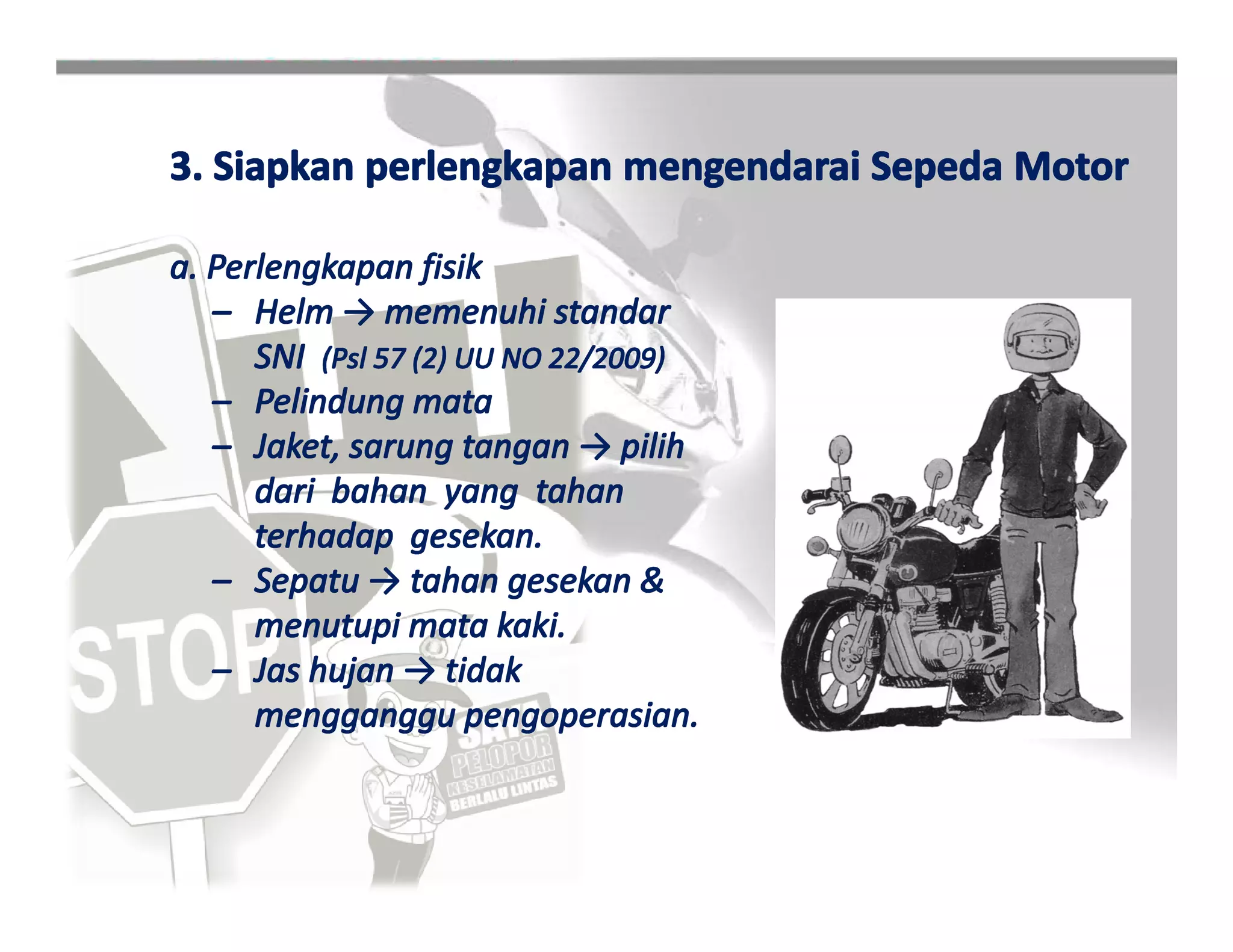 Materi safety riding | PDF
