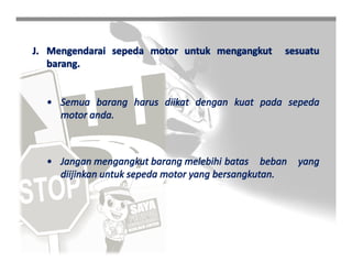 Materi safety riding | PDF