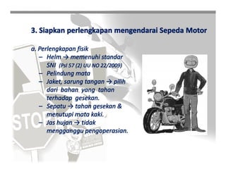 Materi safety riding | PDF