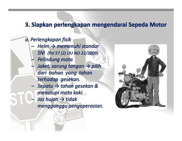 Materi safety riding | PDF