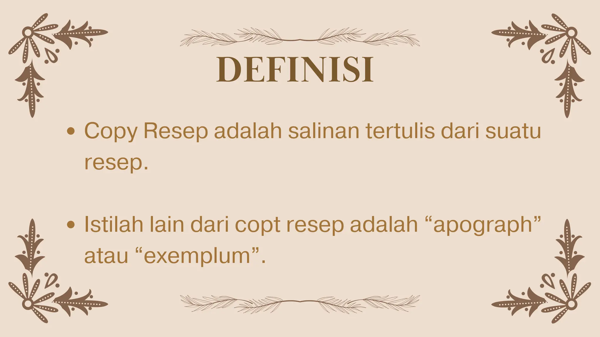 Materi salinan resep mata pelajaran pelayanan farmasi | PDF