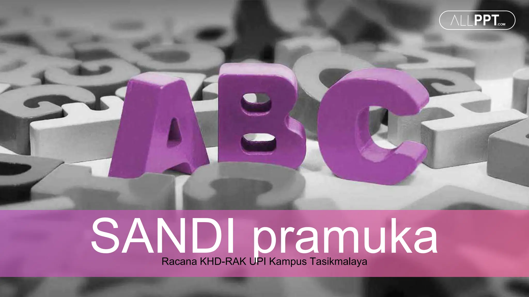 sandi pramuka AN, sandi AZ, sandi angka, | PPTX