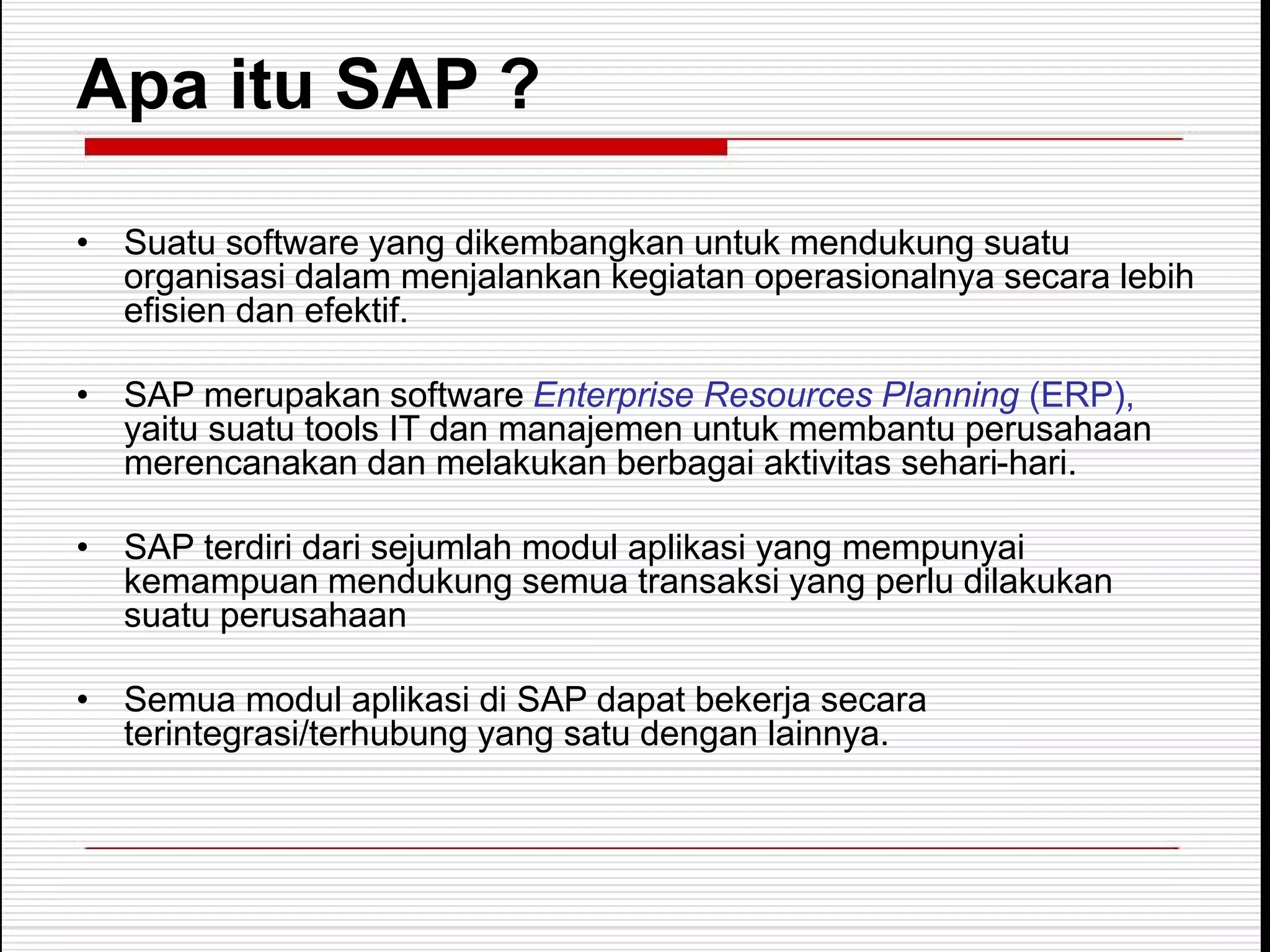 Materi SAP | PPT
