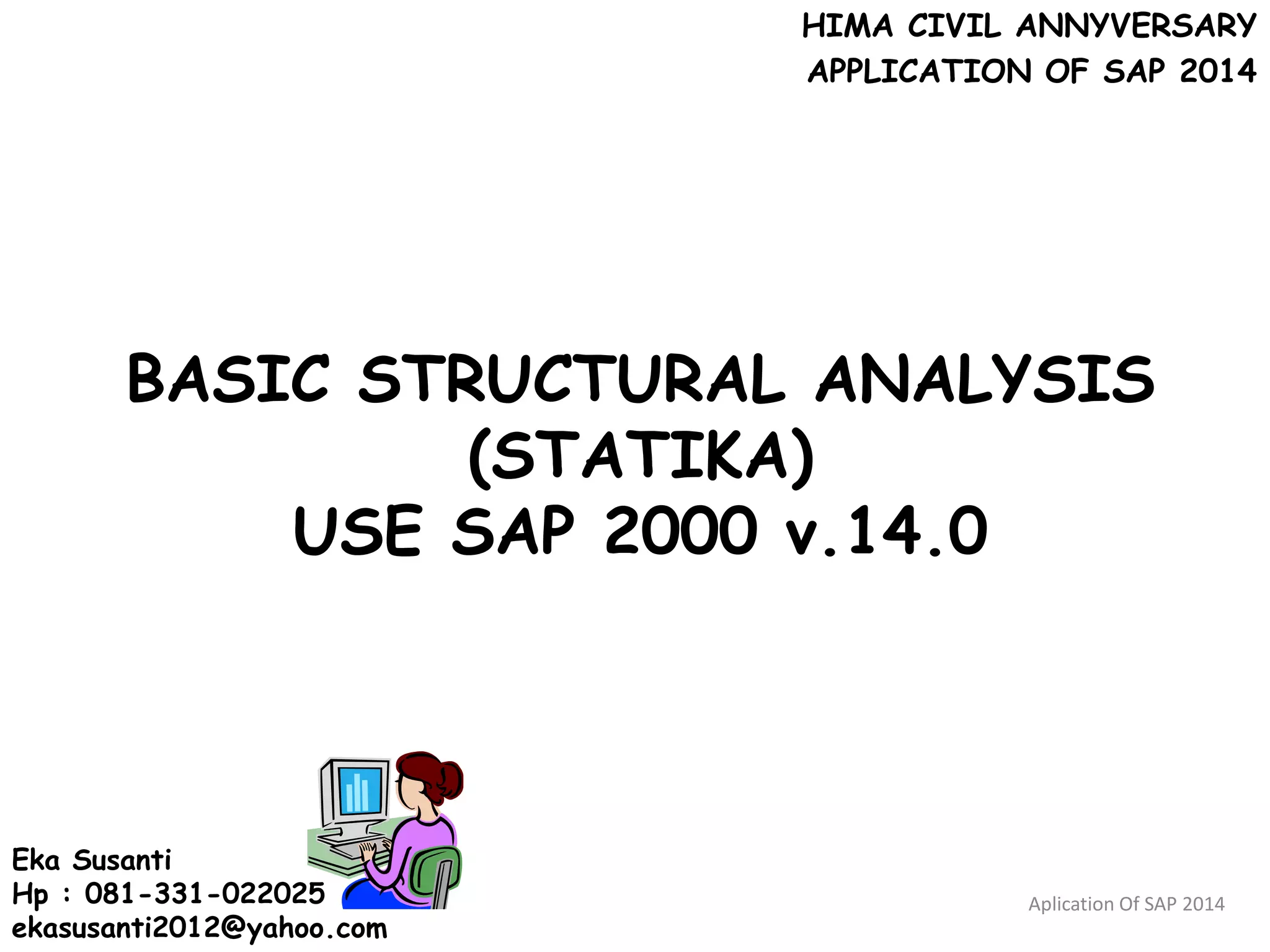 Materi sap statika | PPT
