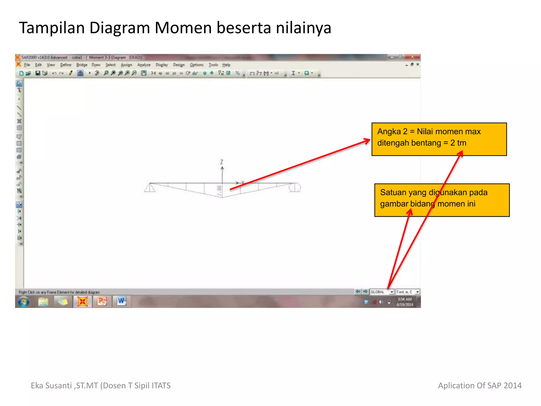 Materi sap statika | PPT