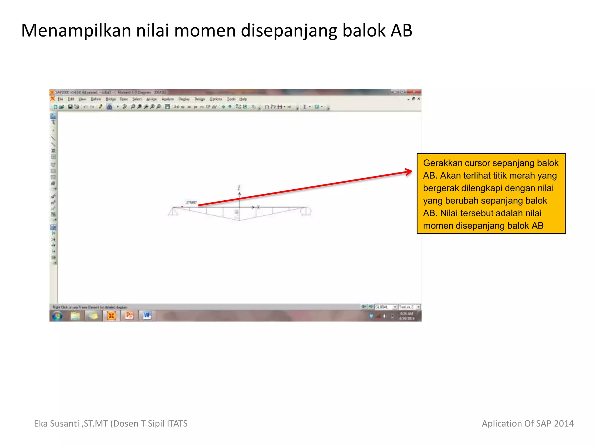 Materi sap statika | PPT