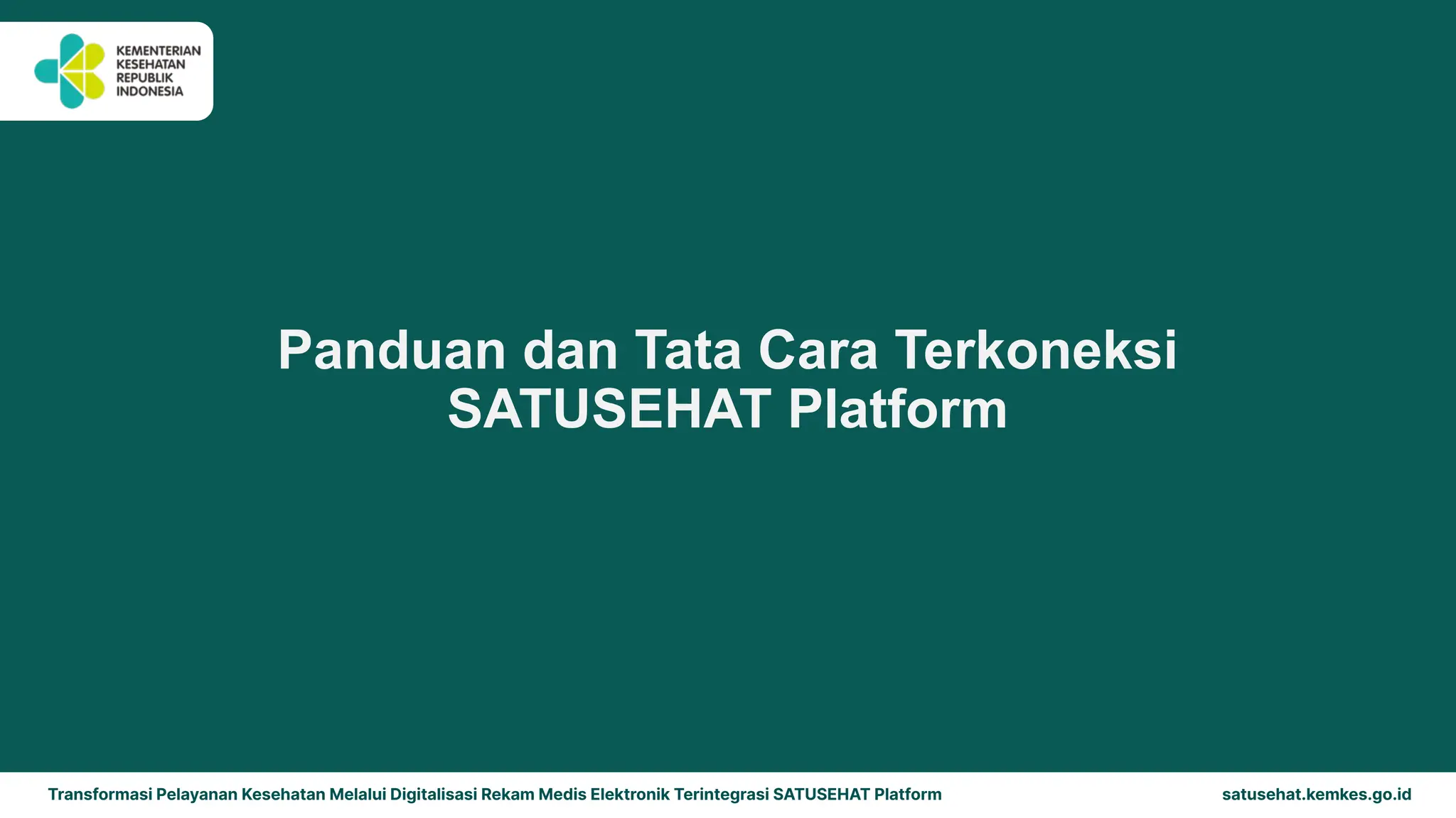 Satu sehat materi satu sehat puskesmas kemenkes | PDF