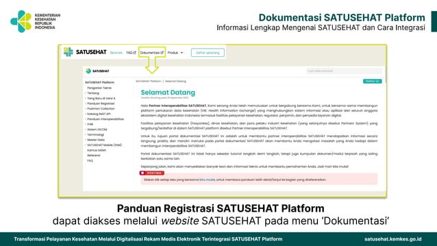 Satu sehat materi satu sehat puskesmas kemenkes | PDF