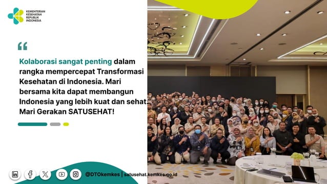 Satu sehat materi satu sehat puskesmas kemenkes | PDF