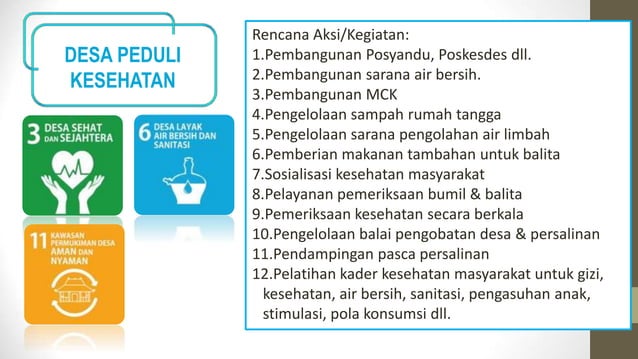 Materi SDGs Kec Bulu 17 Sept. Sebagai contoh | PPT