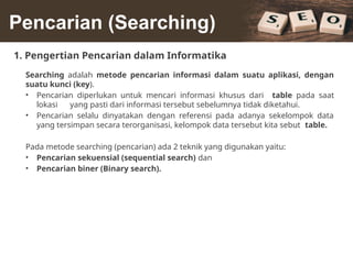 MATERI SEARCHING adalah materi komputasional thinking.pptx