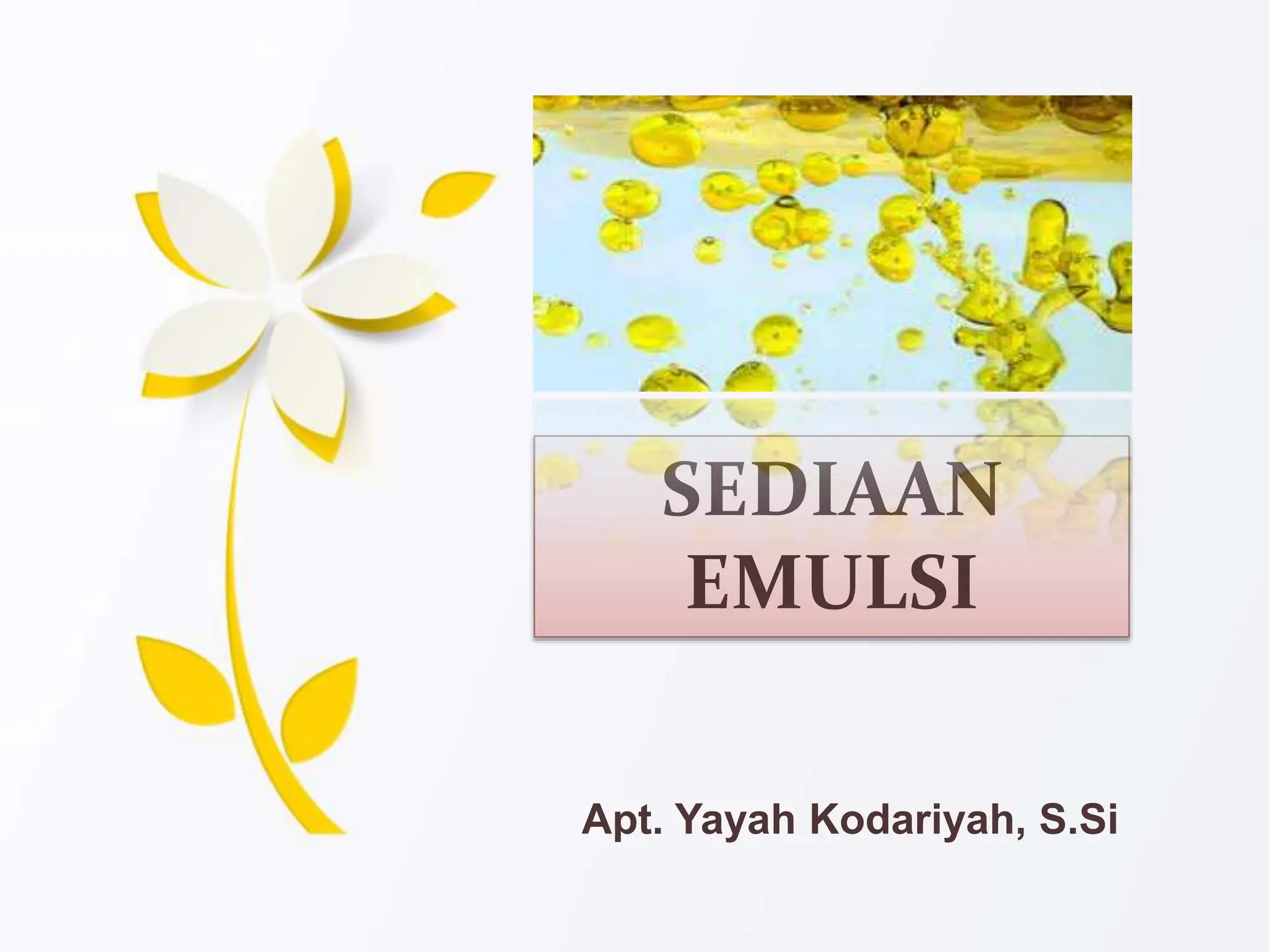 SEDIAAN EMULSI : DEFINISI, TIPE EMULSI, JENIS EMULGATOR DAN CARA ...