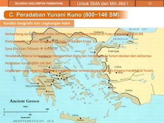 Materi sejarah bab 4 sma kelas x peminatan | PPTX