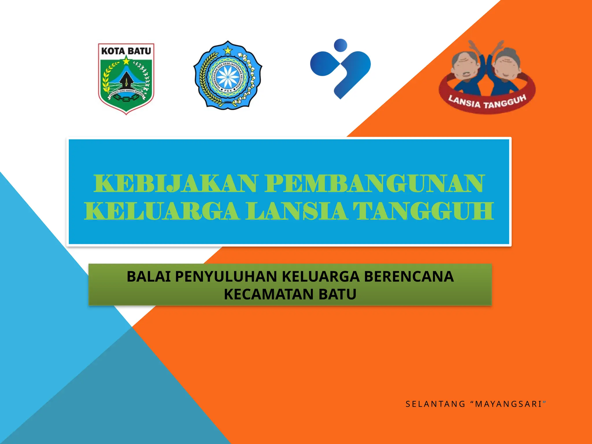 MATERI SELANTANG SHOW - sekolah lansia tangguh | PPTX