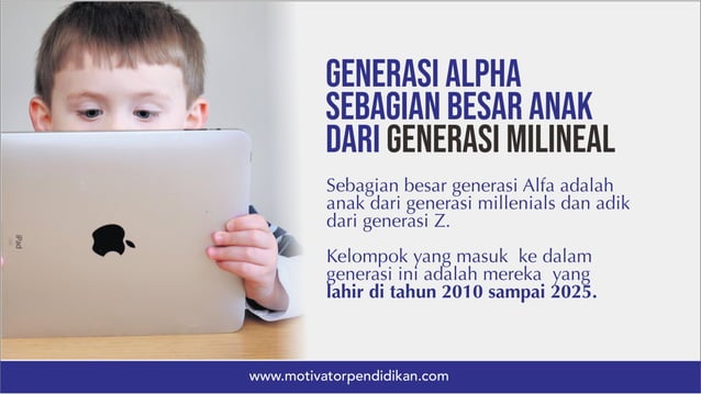 Materi Seminar Parenting Bijak Menjadi Orang Tua Generasi Alpha bersama Internetnya Indonesia ...