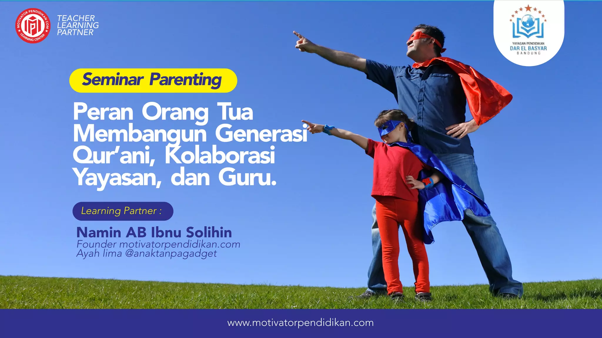 Materi Seminar Parenting Peran orang tua membangun generasi qurani ...